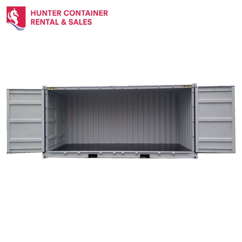 20ft Side Opening Shipping Container Rental & Sales NSW - Hunter Container Rental & Sales