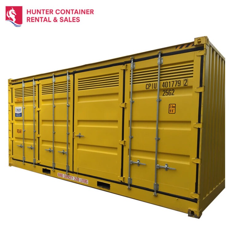 20ft Dangerous Goods Storage Container Rental & Sales NSW - Hunter ...