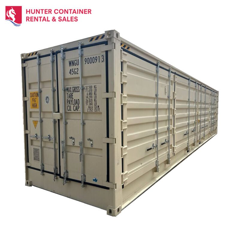 40ft Side Opening Shipping Container Rental & Sales NSW - Hunter ...