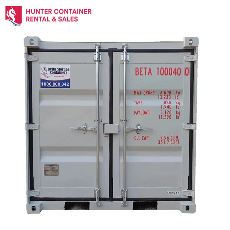 8ft Mini Shipping Container Rental & Sales NSW - Hunter Container ...